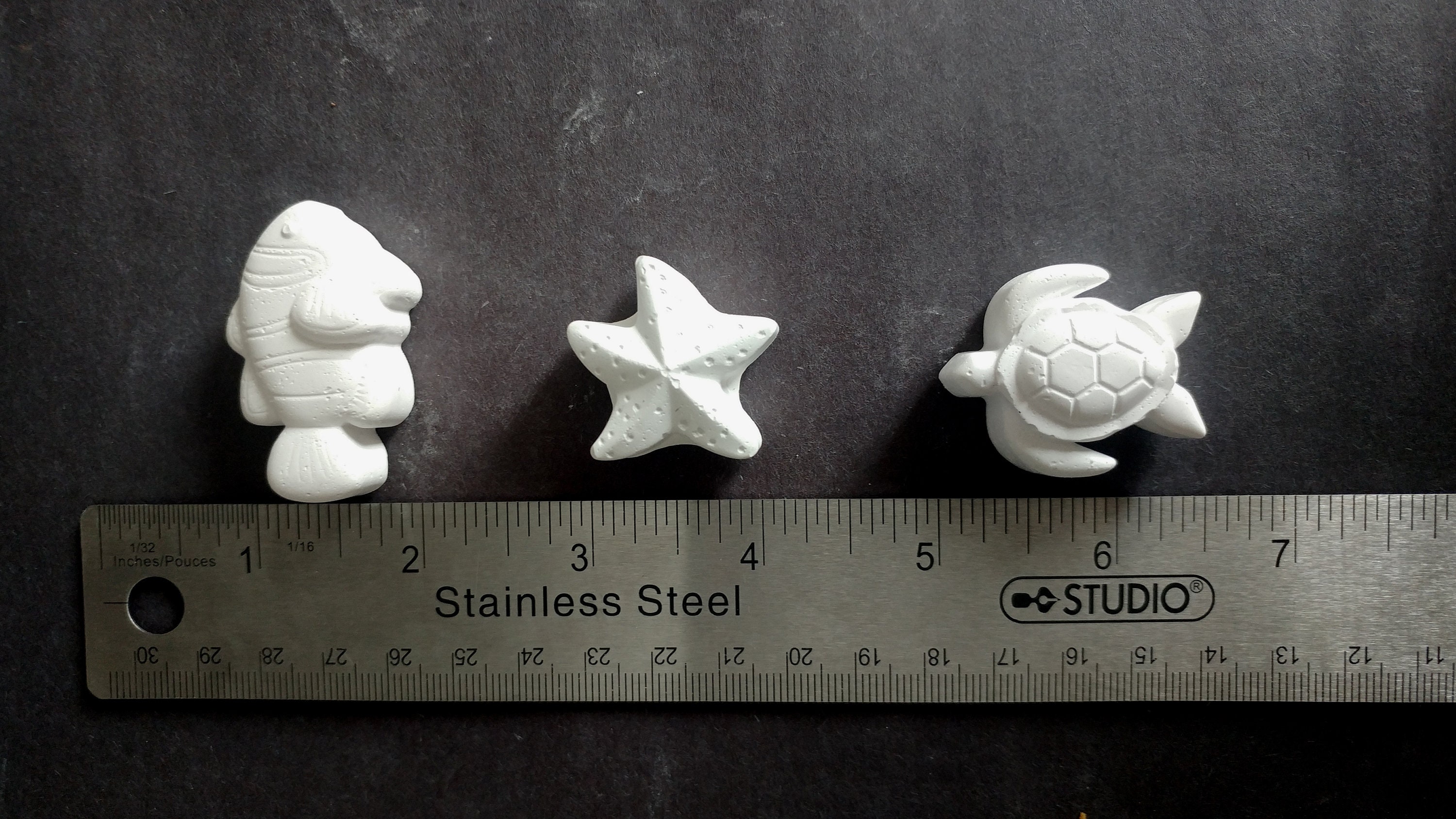 Paint Your Own Sea Life Magnets Birthday Craft Kitchen - Etsy