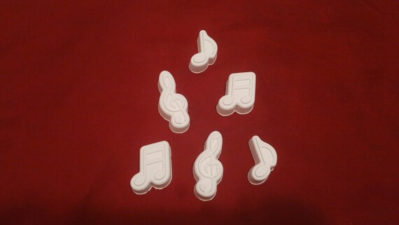 Paint Your Own Music Note Magnets Birthday Craft Kitchen | Etsy