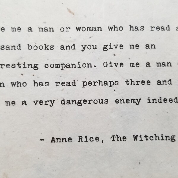 Anne Rice - Etsy