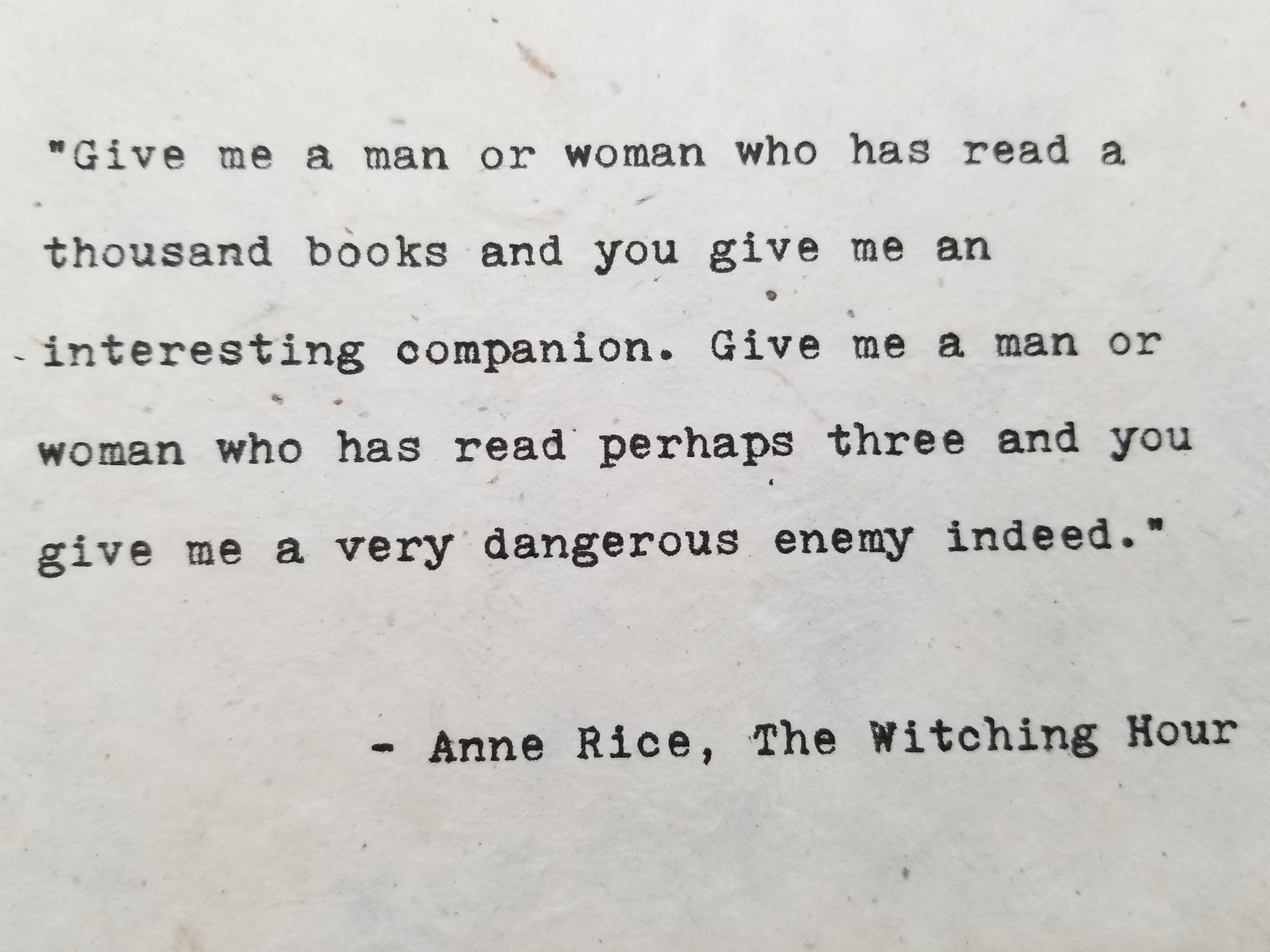 Anne Rice Quotes