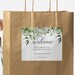 Wedding Gift Bag Tags, Wedding Favor Tags Printable, Ceremony Bag Tags ...