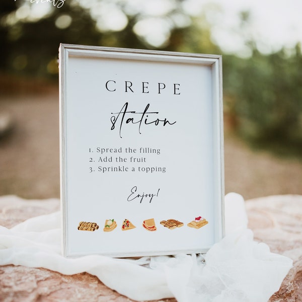 Dessert Menu Template - Etsy