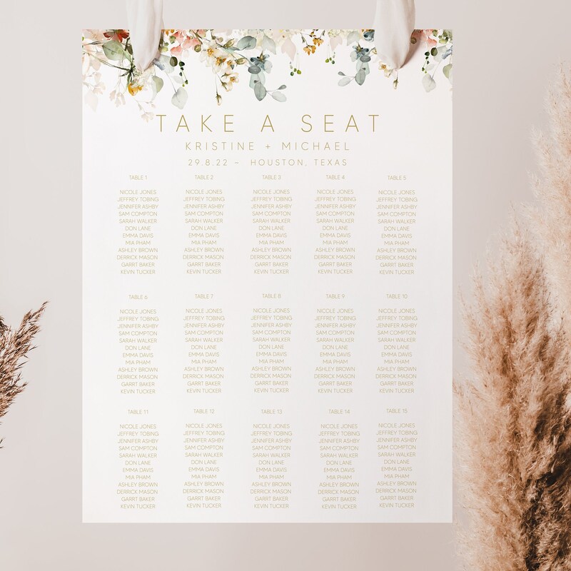 Funny Seating Chart - Etsy