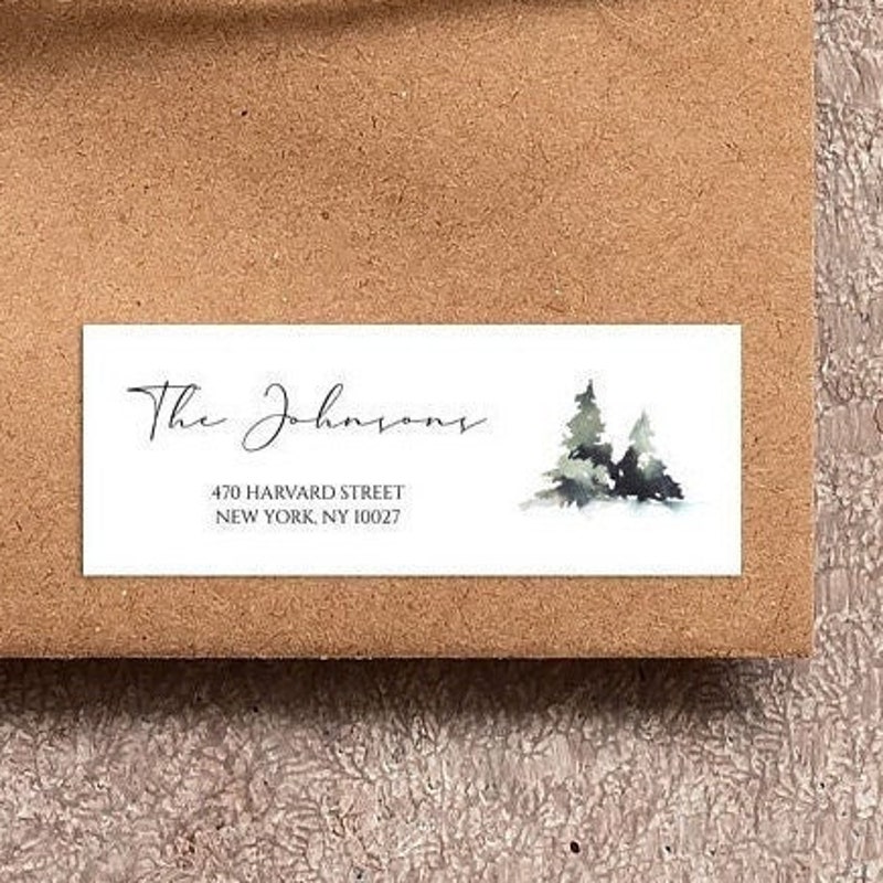 Diy Address Labels - Etsy