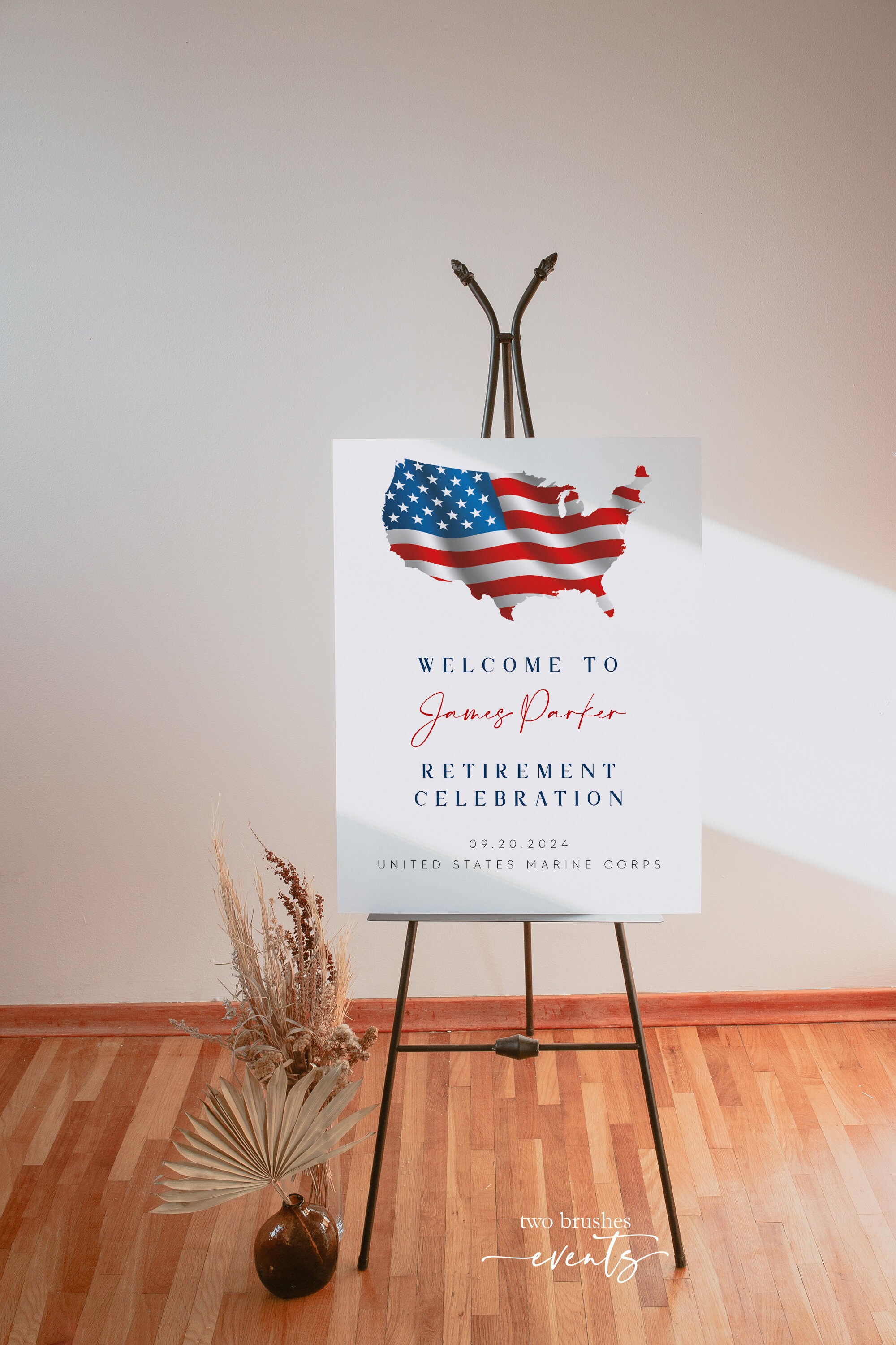 4th of July Retirement Party July 4th Welcome Sign - Etsy