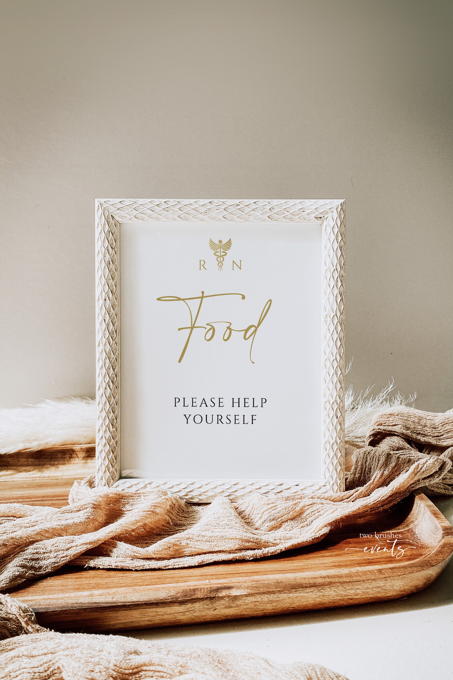 Graduation Food Sign Template, Simple Nurse Graduation Sign, Graduation ...