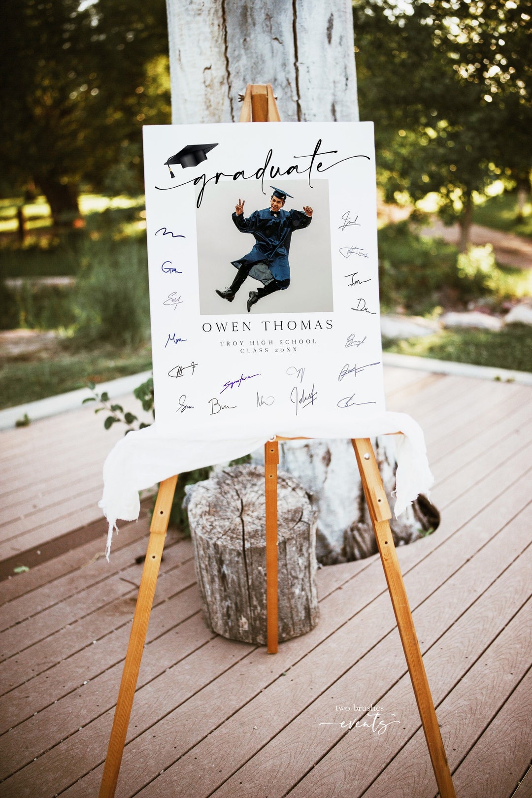 Graduation Photo Sign, Graduation Party Decor, Class of 2024 ...