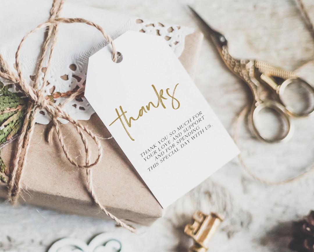 Wedding Guest Bag Tags, Wedding Welcome Tags, Wedding Favor Template ...