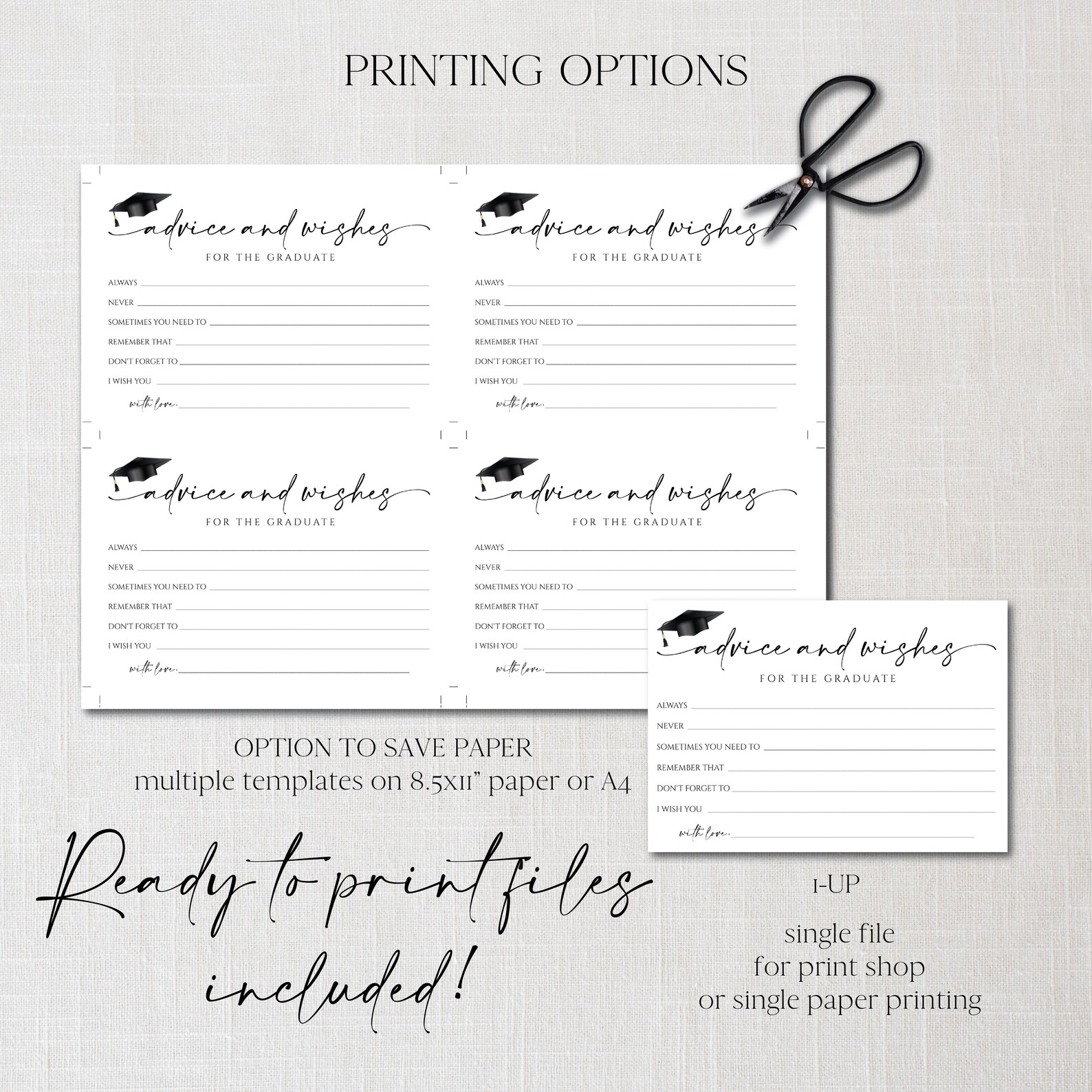 Graduation Advice Cards, Advice and Wishes for the Graduate, Grad ...