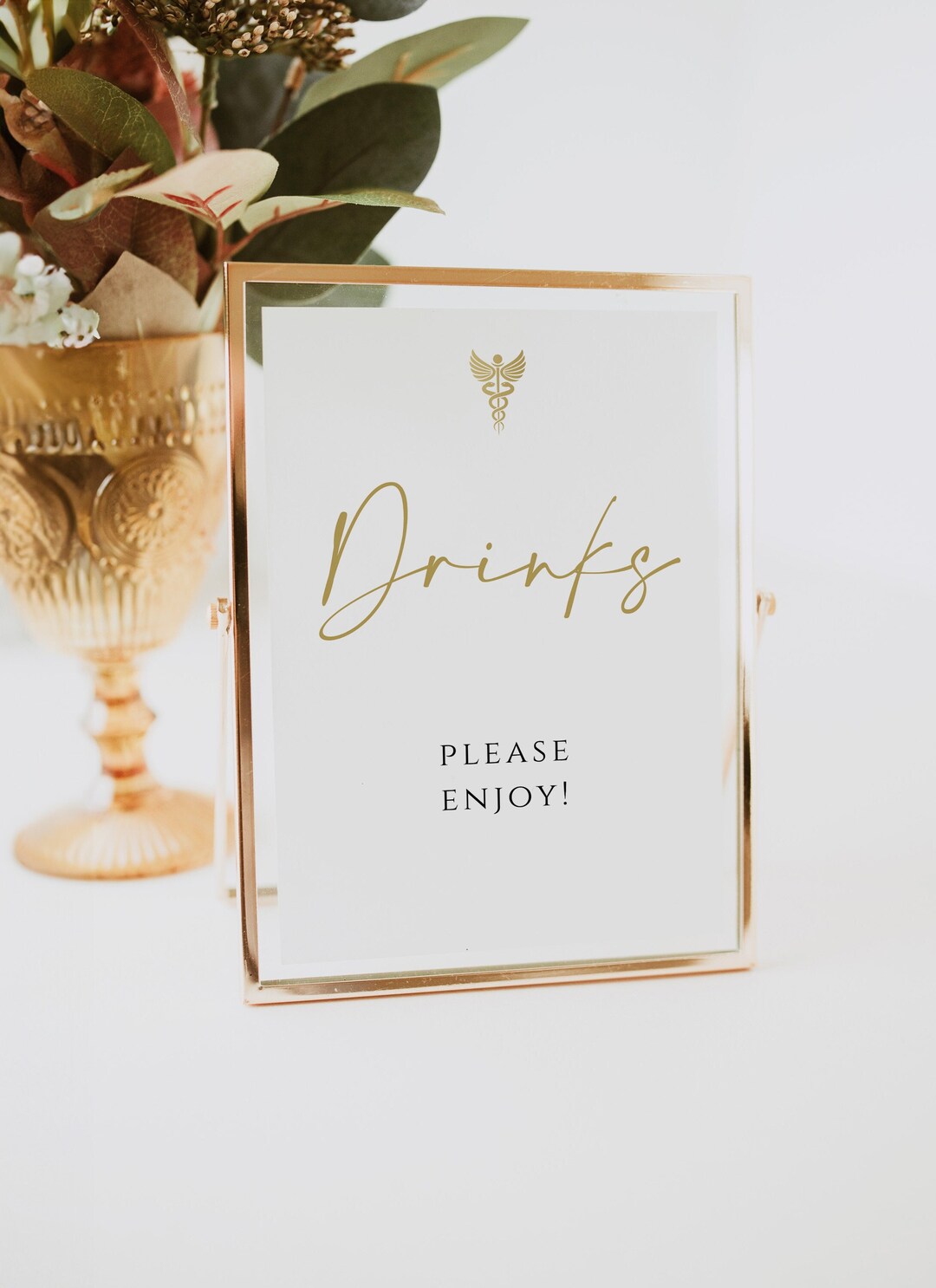 Nurse Graduation Drink Sign, Simple Nurse Graduation Sign, Graduation ...