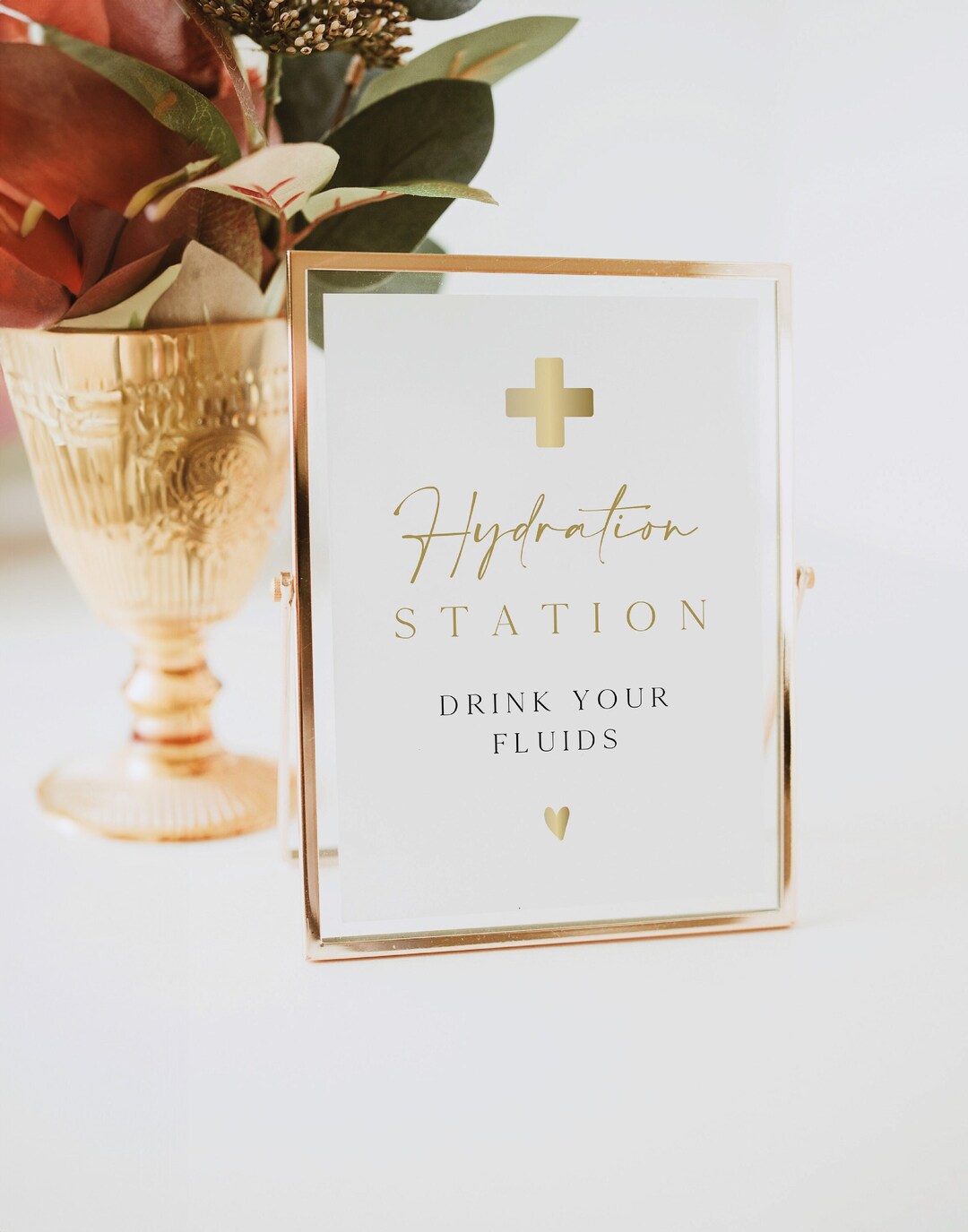 Hydration Station Sign Template, Nurse Graduation Party Sign, Nursing ...