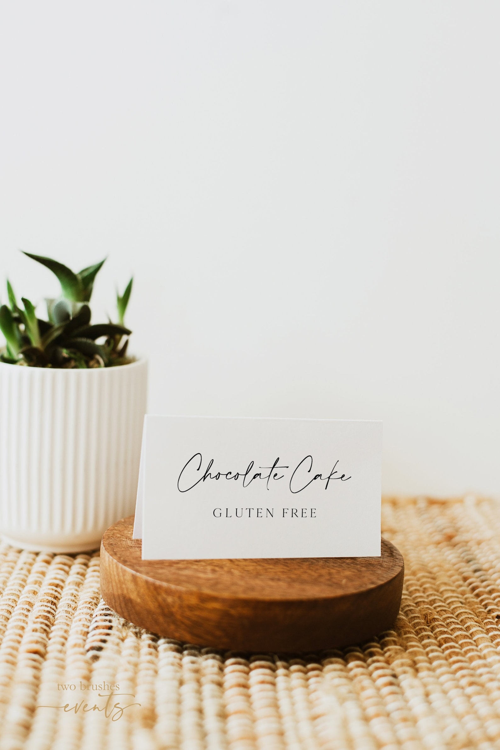 Buffet Card Template, Food Labels Cards, Party Buffet Template, Drink ...
