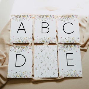 Wildflower Banner Template, Custom Birthday Banner, Wildflower Baby ...