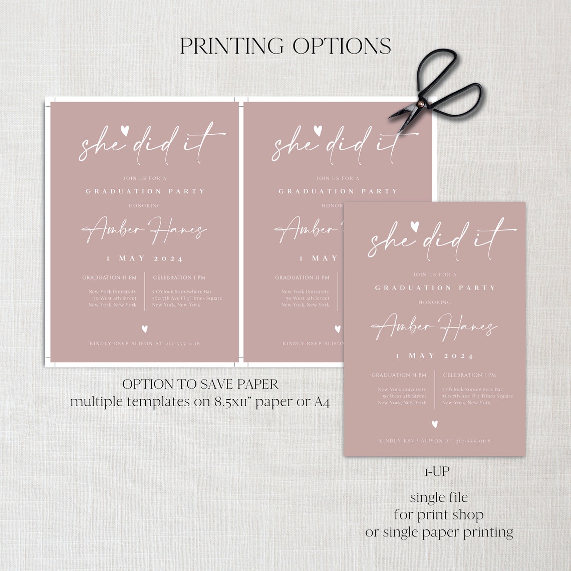 Nursing Graduation Invitation Nurse Graduation Invite With - Etsy