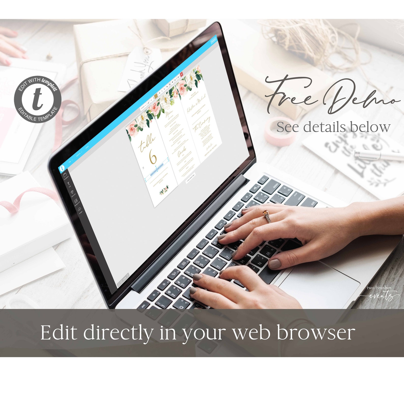 Wedding Triangle Table Number Sign Template Trifold Table - Etsy