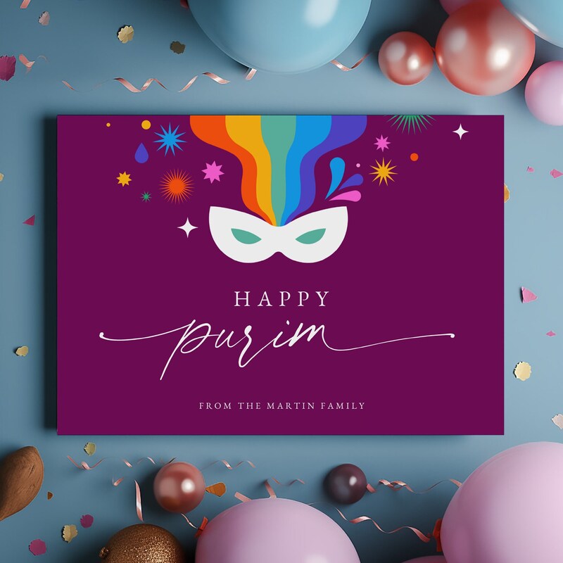 Mishloach Manot Cards - Etsy Canada