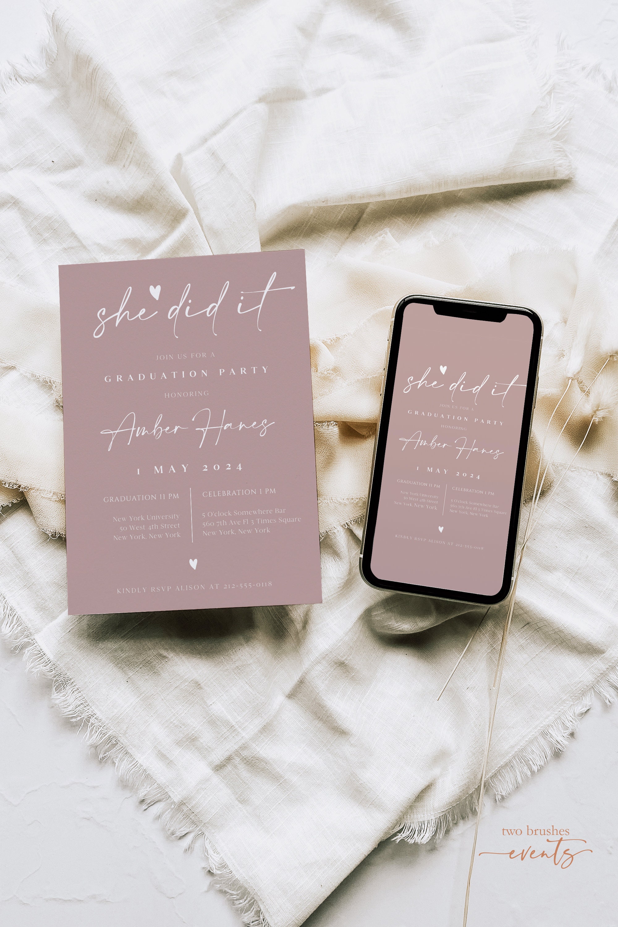 Nursing Graduation Invitation Nurse Graduation Invite With - Etsy