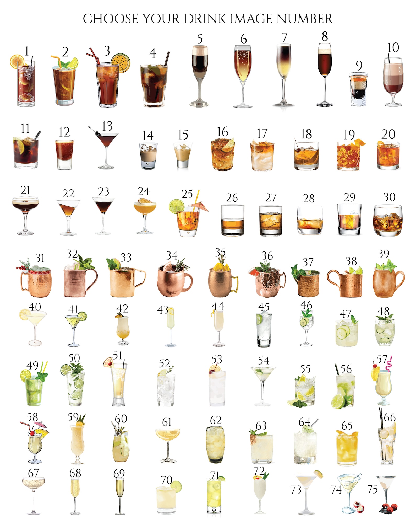 Custom Dog Bar Wedding Menu Sign Dog Signature Cocktail Sign - Etsy