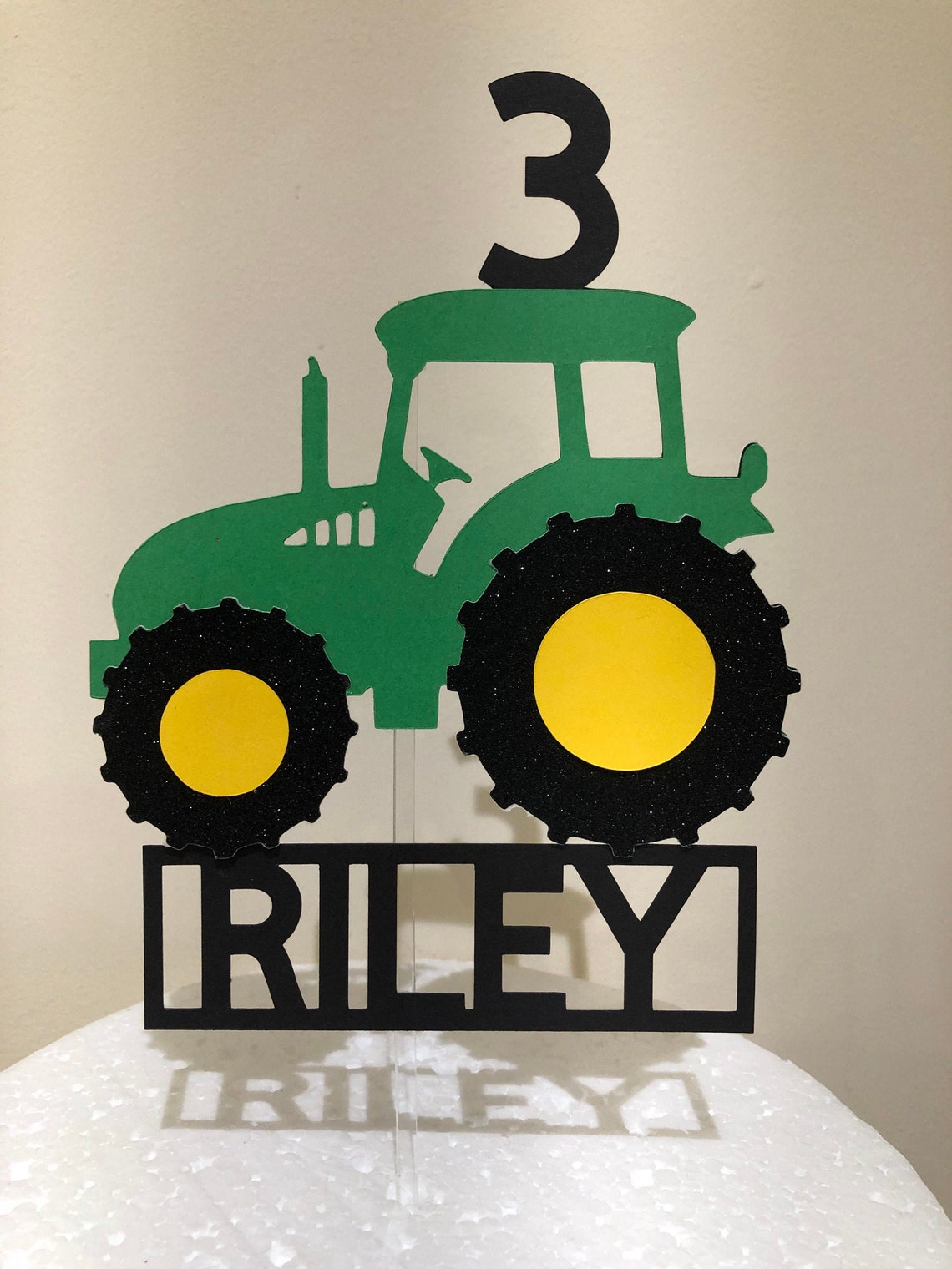 Tractor Cake Topper - Etsy