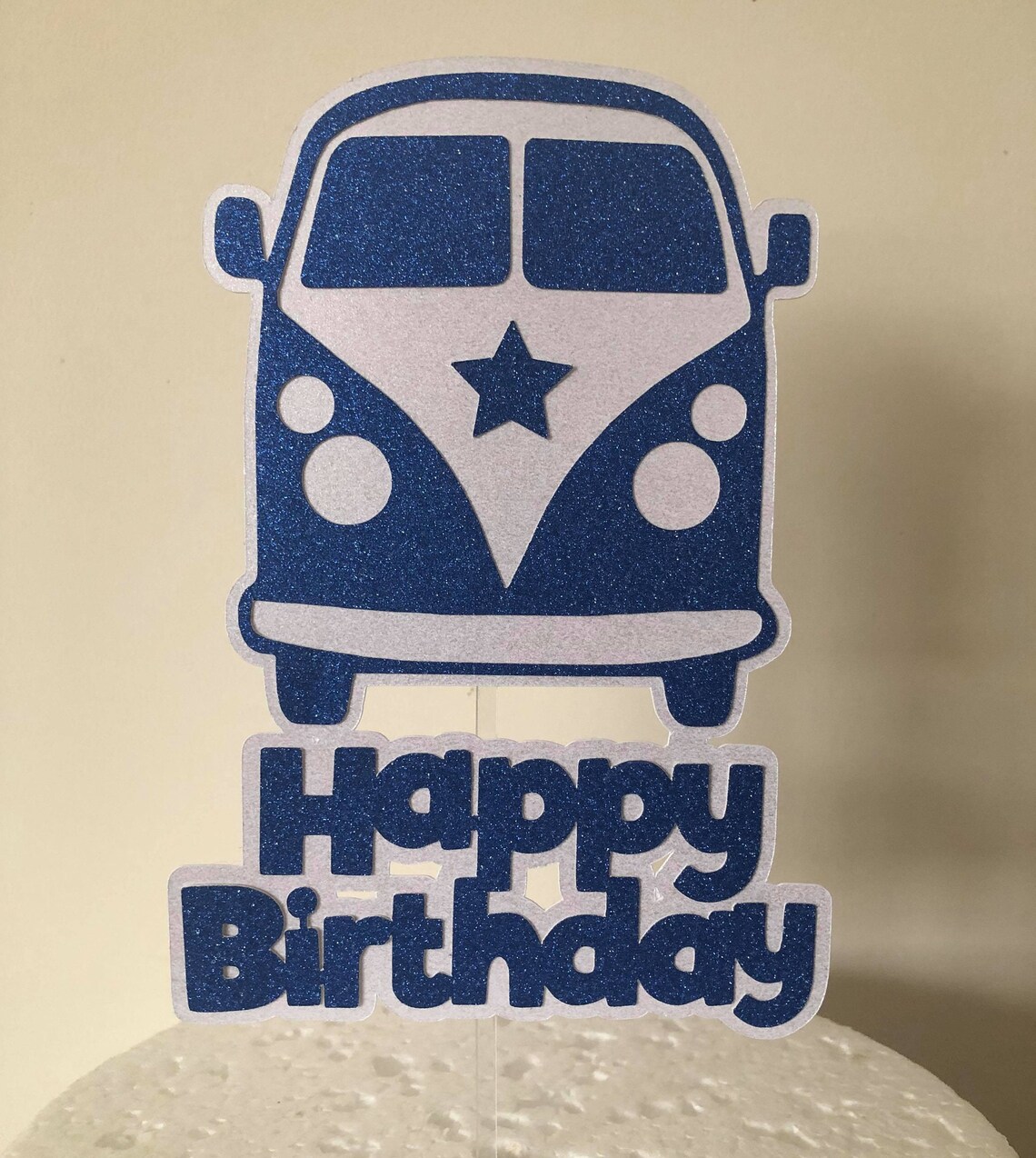 Camper Van Cake Topper Birthday Cake - Etsy UK
