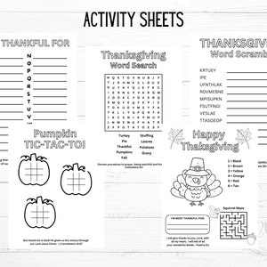 Printable Thanksgiving/fall Bible Verse Activity and Coloring Pages ...