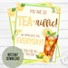 You Are Tea-riffic Sign: Teacher & Staff Appreciation Print (digital ...