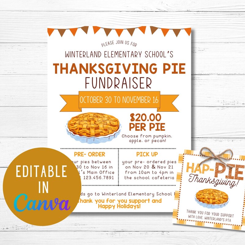 Pie in the Face Flyer - Etsy