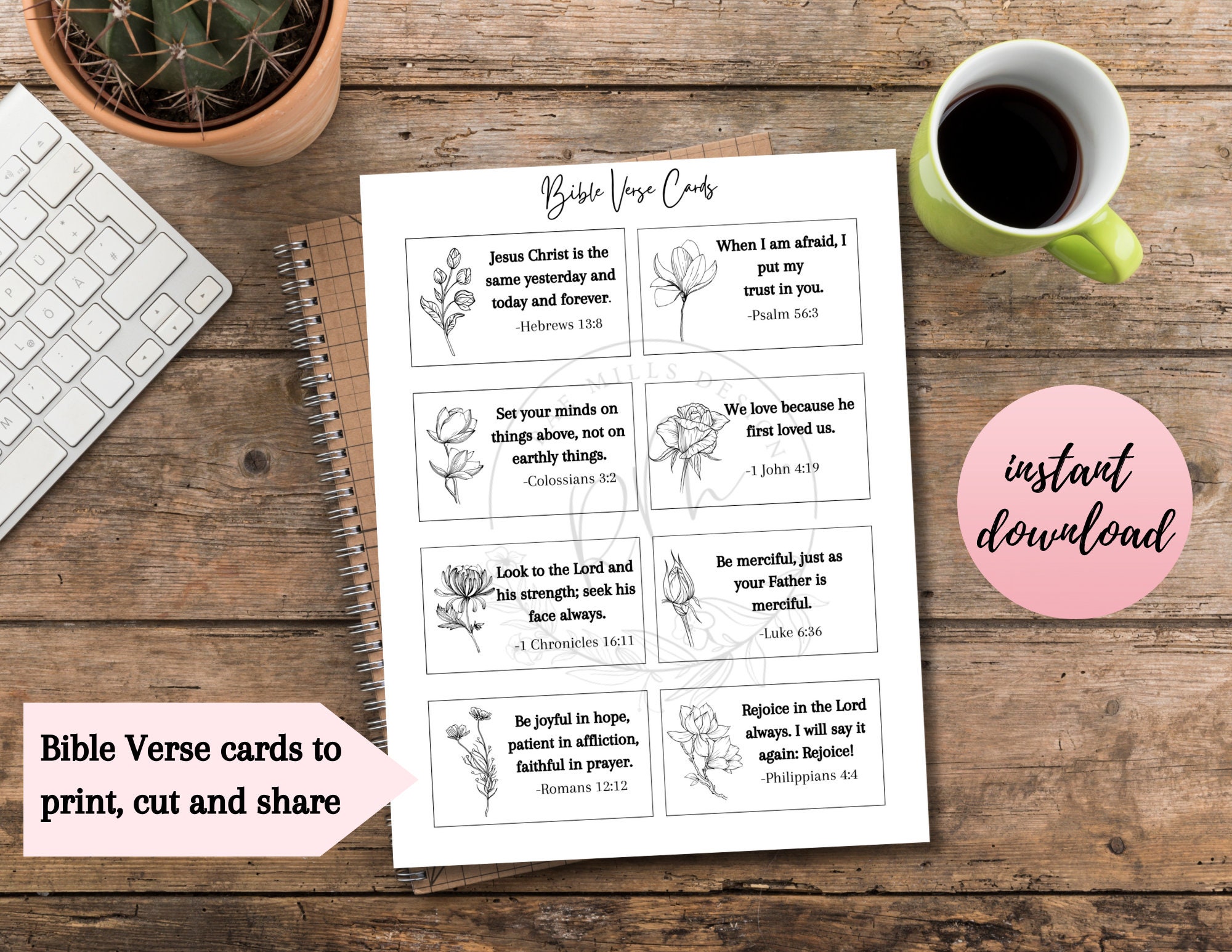 Minimalist Floral Prayer Journal Bible Study Women's - Etsy