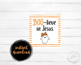 Christian Halloween Treat Tags for Trunk or Treat or Sunday School ...