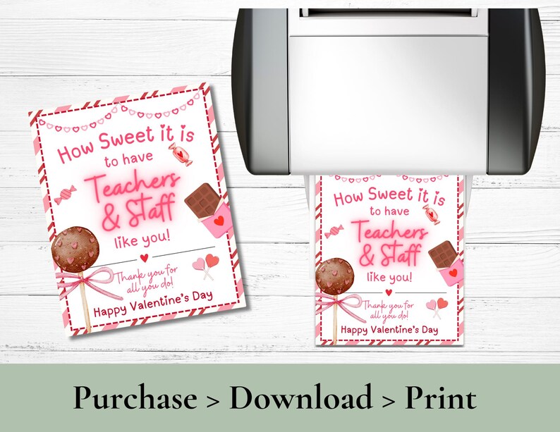 How Sweet It is to Have Teachers & Staff Valentine's Day Appreciation ...