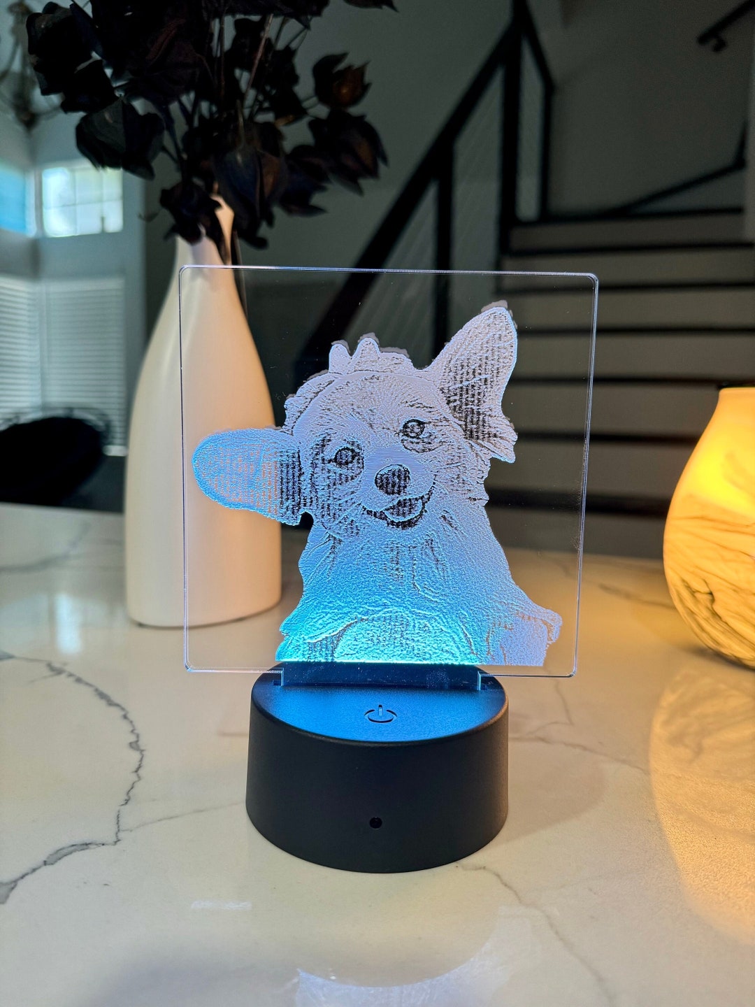 Custom Pet LED Light - Light up Pet Plaque - Personalized Gifts for ...