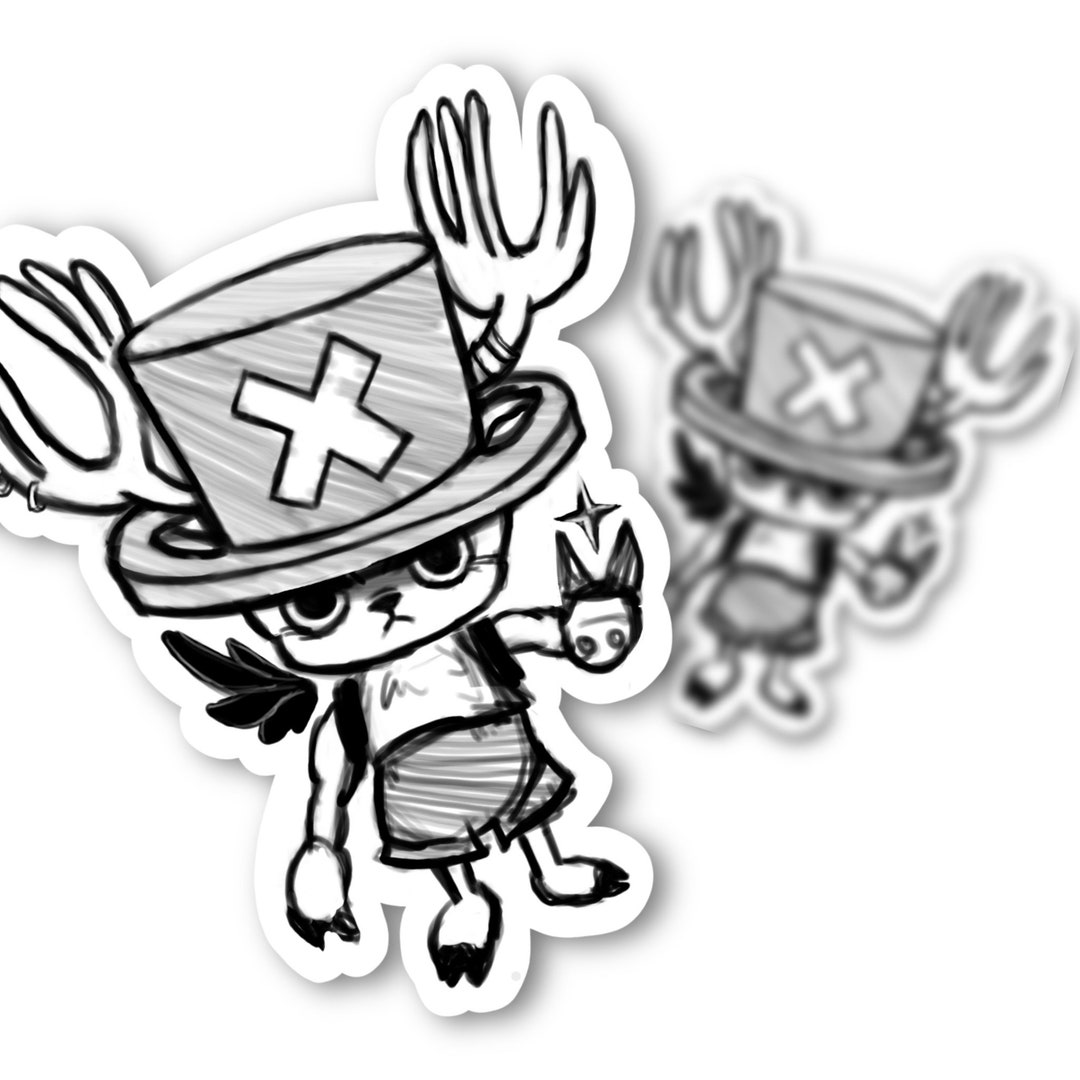 One Piece Tony Tony Chopper Rumble Star Vinyl Sticker - Etsy