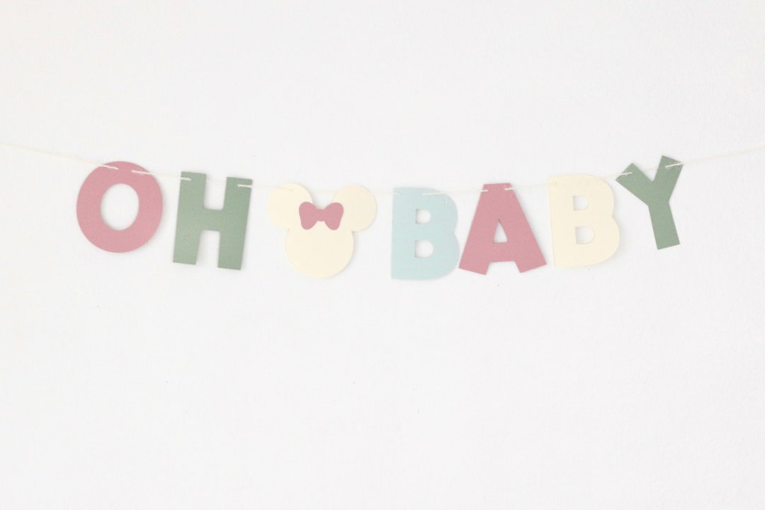 Disney Baby Shower Mickey Mouse Baby Shower Minnie Mouse Baby Shower Oh ...