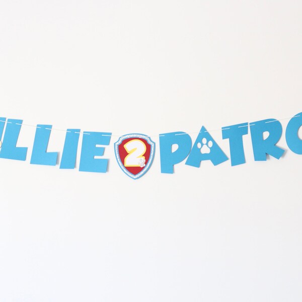 Paw Patrol Banner - Etsy