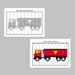 Vehicle Number Puzzles Transport Counting 1 to 100 Matching - Etsy Canada
