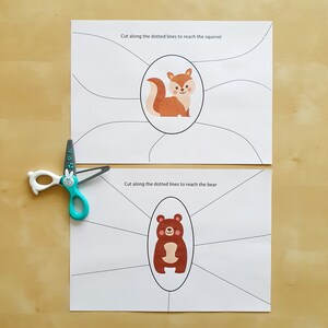 Scissor Skills Printable, Cutting Practice, Teaching Education ...
