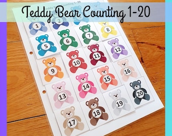 Bugs Counting Activity, Numbers 1-10 Count, Count Activities for ...