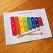 Xylophone Size Sorting Printable: Montessori Homeschool Activity ...