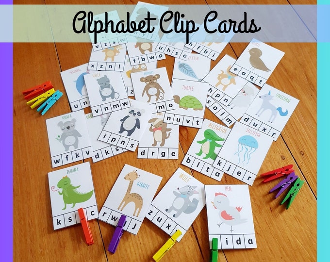 Caterpillar Letter Matching Printable: Montessori Alphabet Activity ...