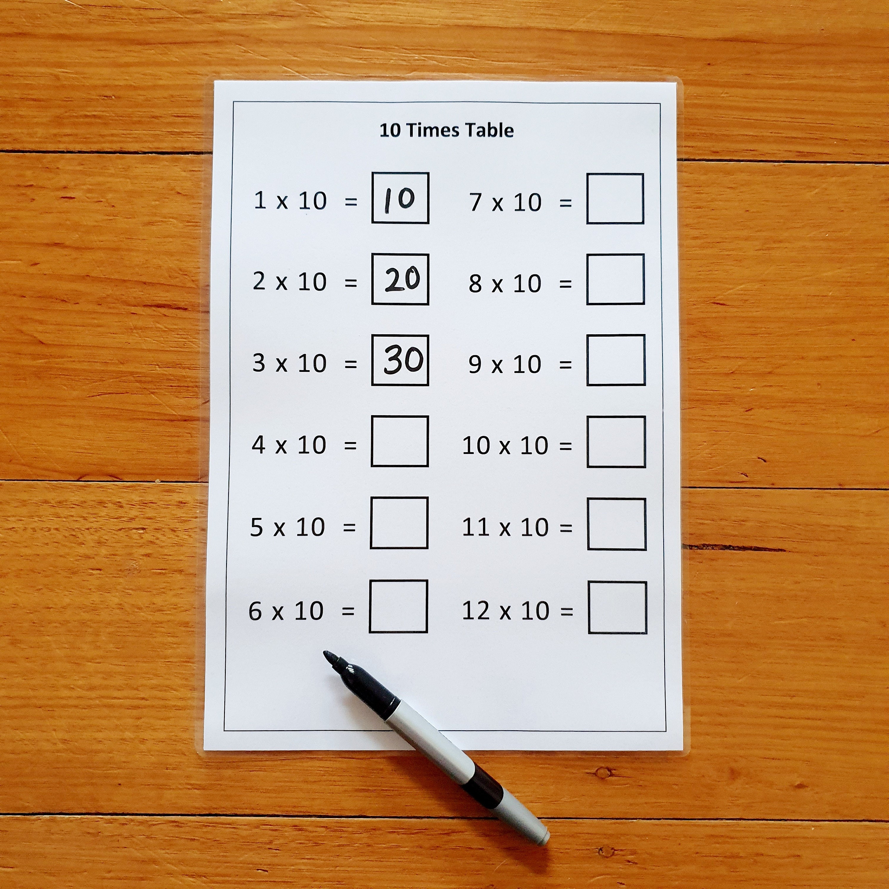 Times Table Set Multiplication Mathematics Math Education - Etsy