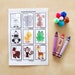 Animal Matching Puzzle Printable, Busy Book Binder, Homeschool, Toddler ...