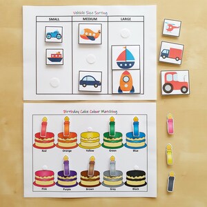 Preschool Busy Book Bundle, Printable Shapes Alphabet Numbers Counting ...