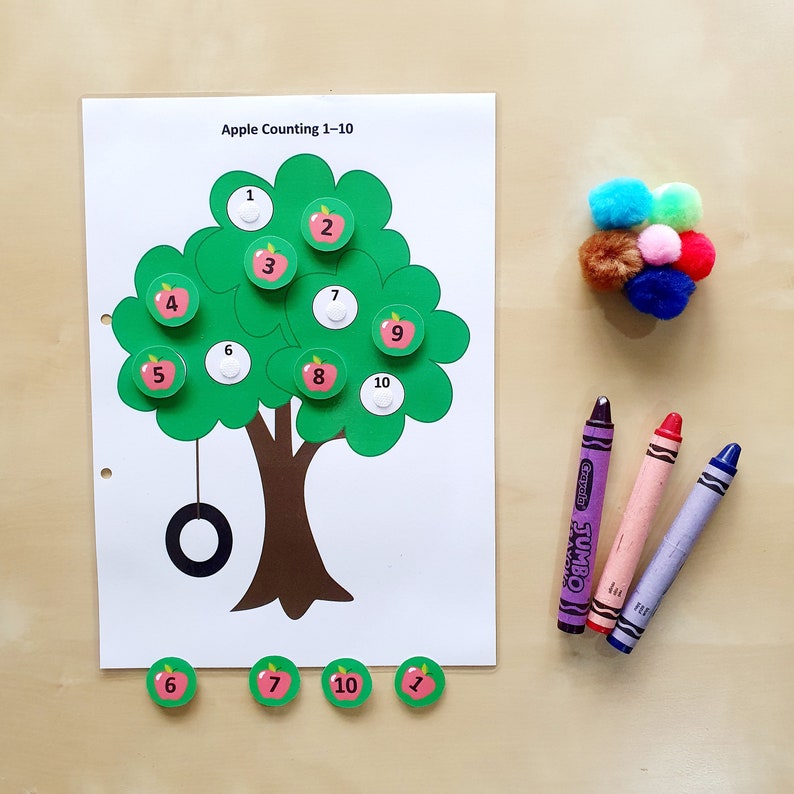 Toddler Busy Book Bundle Printable Alphabet Numbers - Etsy