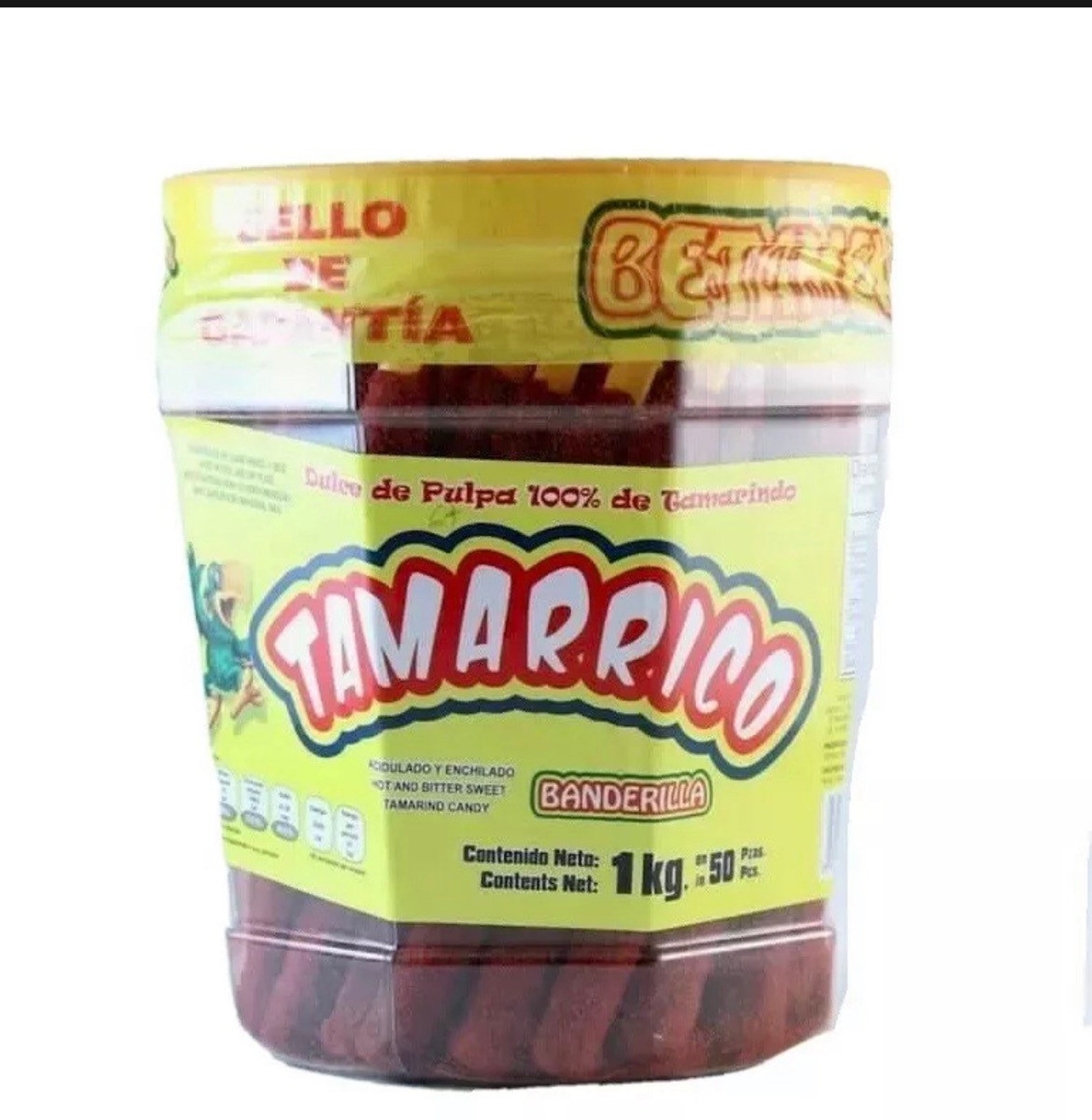 Tamarrico Tarugos Tamarindo Con Chile Mexican Tamarind Candy | Etsy