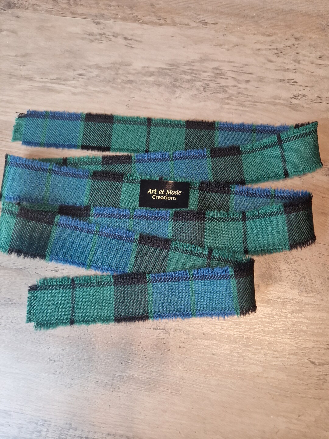 Mackay Ancient Tartan / Plaid Ribbon - Etsy