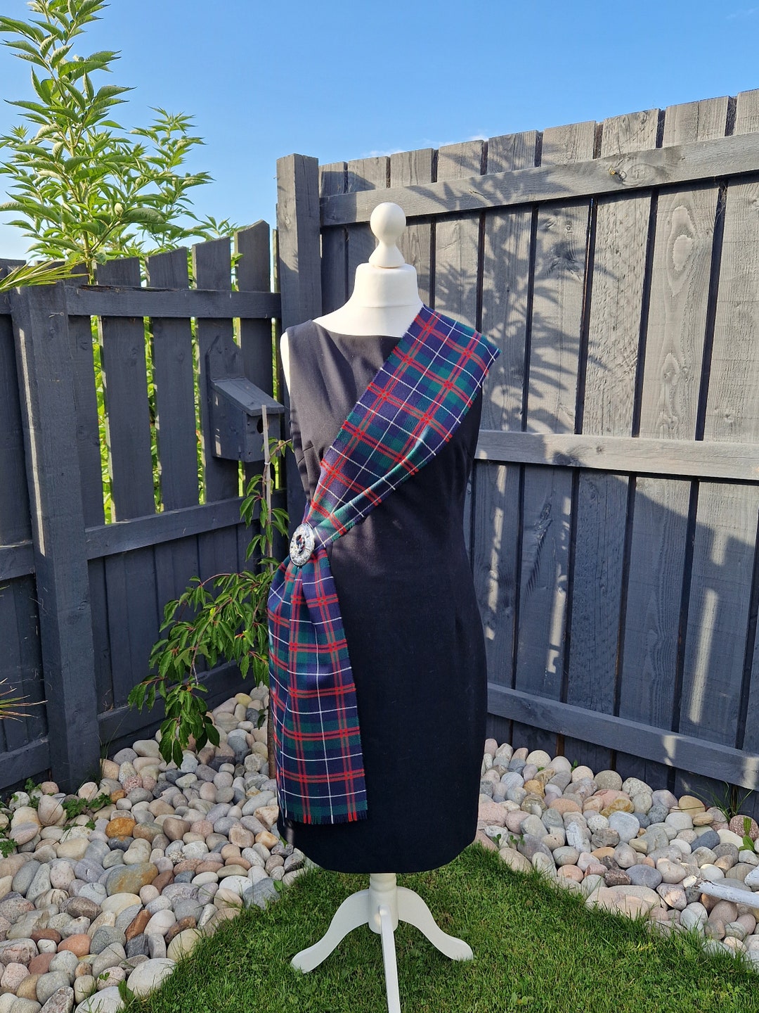 Machardy Modern 100% Wool Scottish Tartan / Plaid Sash 220cmx16cm - Etsy