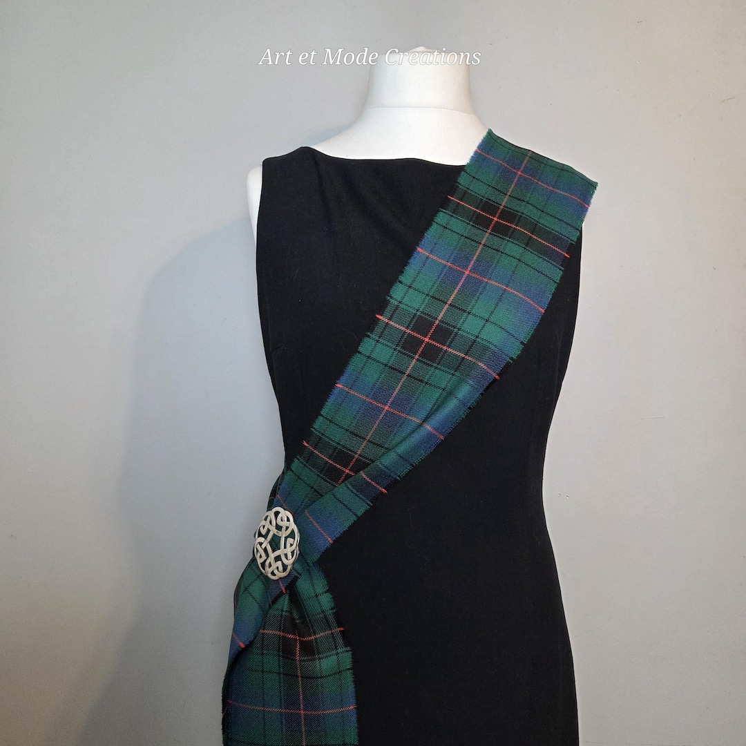 Davidson Ancient OC 100% Pure Wool Scottish Tartan/plaid Self Fringed ...