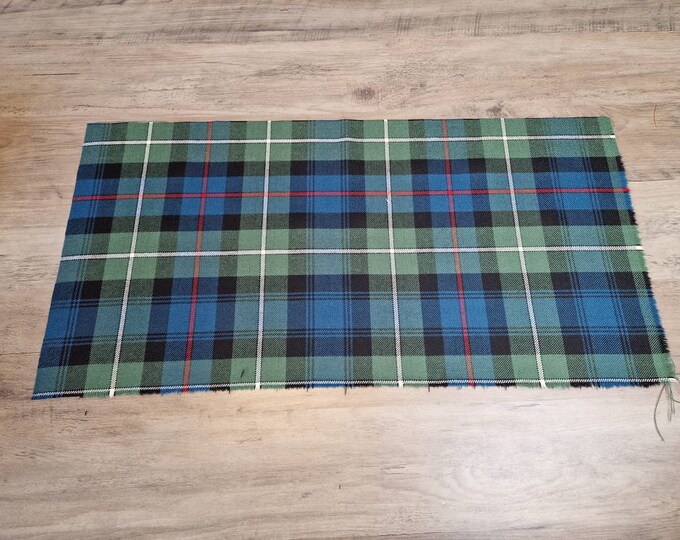 Mackenzie Muted Tartan Cloth Offcut - Etsy
