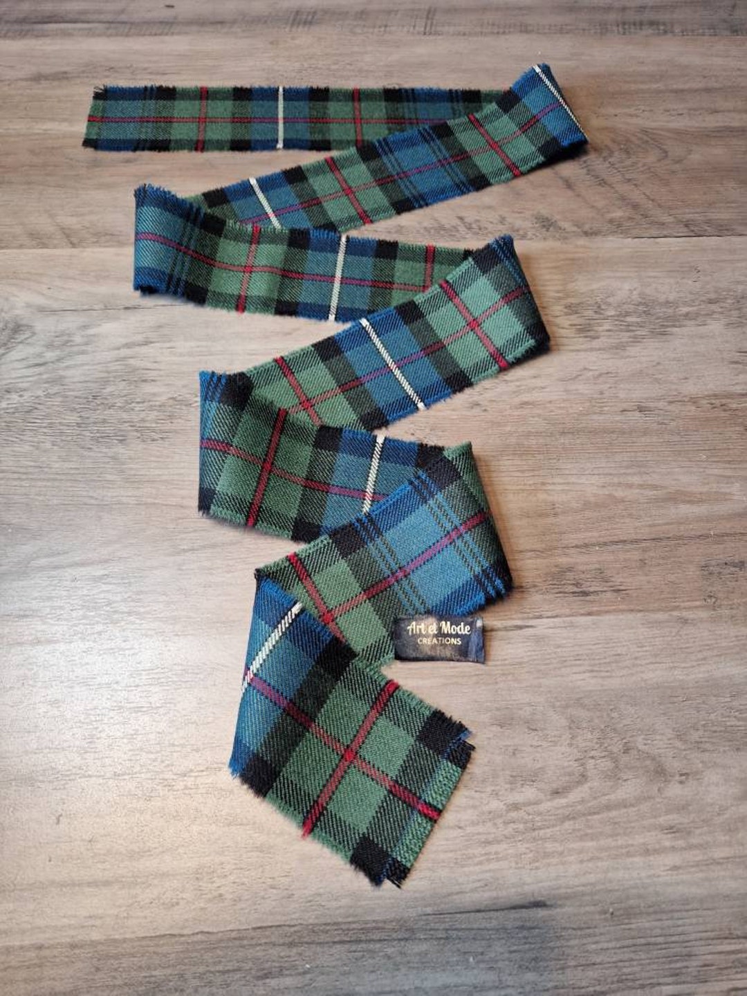 Robertson Muted 100% Pure New Wool Tartan/plaid Self Fringed ...