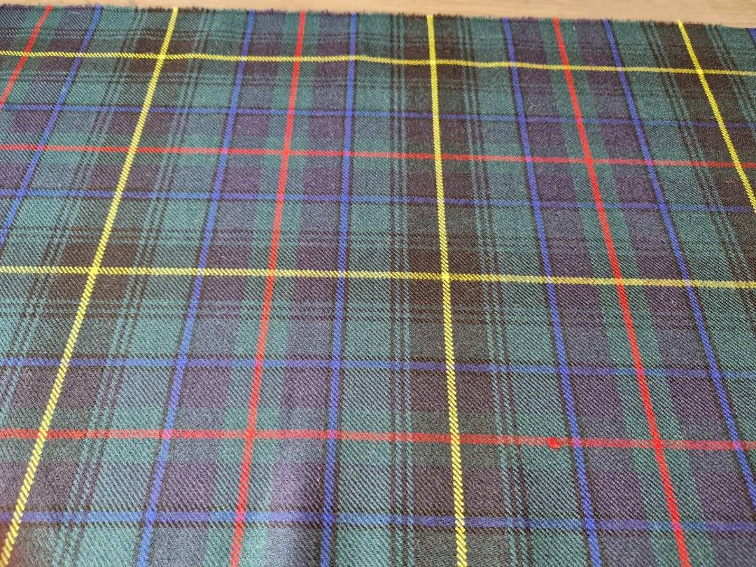 Modern Colors Tartan Tuch Offcut - Etsy.de